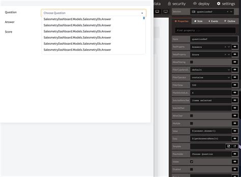 grid dropdown and numeric box blazor server radzen