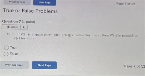 solved t f if r t is a space curve with ∥r t ∥ constant