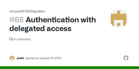 Authentication With Delegated Access Issue 66 Microsoft