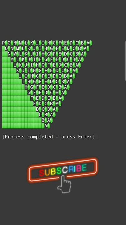 How To Make Pattern Coding C Coding Programming Pattern Computer Science Shorts Status