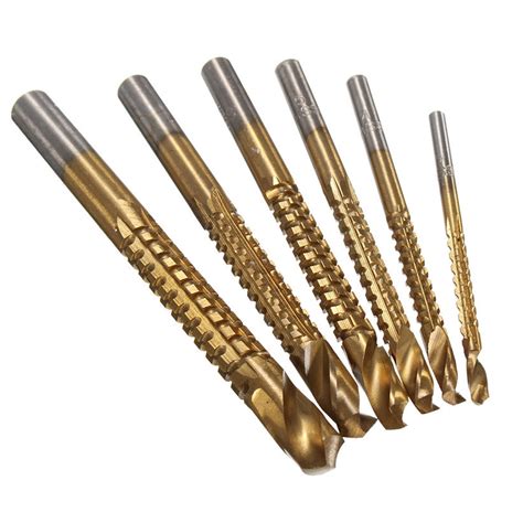 High Speed Steel Drill Bit Set 3 8mm Sizes 5 Cobalt 135° Split Point For Wood Metal Glass