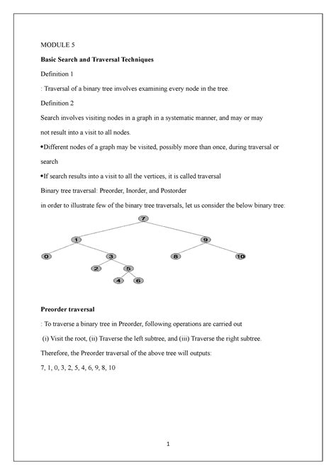 daa modulev 5 database management system concepts and advancements module 5 basic search and