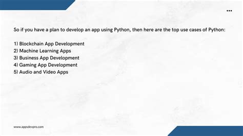 a complete guide to develop an app using python pdf