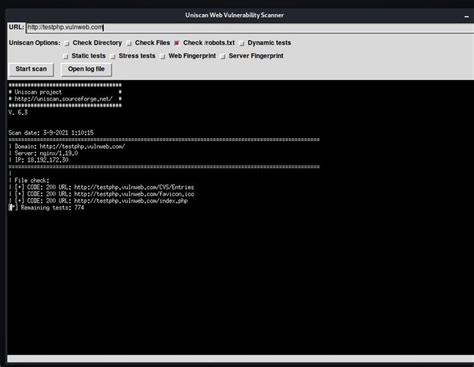 Uniscan Web Application Penetration Testing Tool GeeksforGeeks