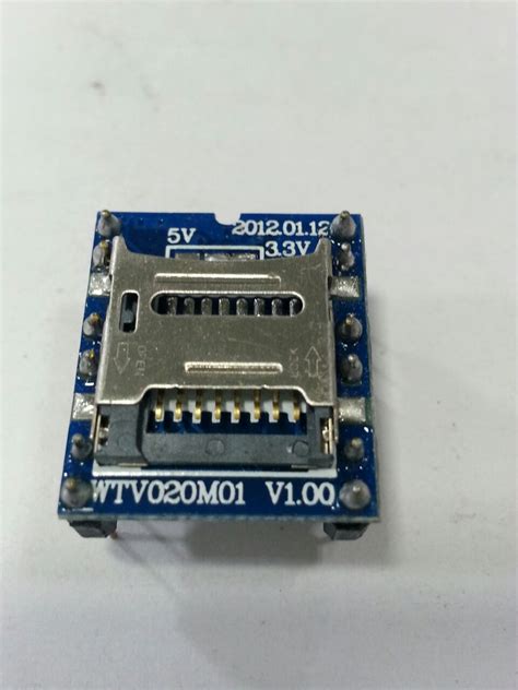 Mini SD Card MP3 Sound Module For PIC Arduino WTV020 SD Rajiv Electronics