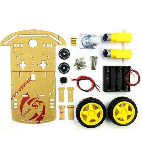 Jual Smart Car Chasis Kit Diy Arduino Robot Kit Smart Chassis Robot Car Kota Surabaya