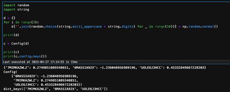 `repr` Of `config` Return Keys In The Wrong Order · Issue 690