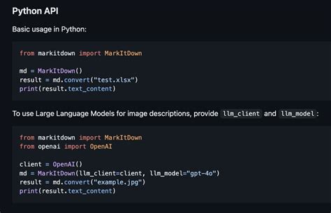 Microsoft Just Open Sourced Markitdown A Python Library That Lets You Convert Any Document To