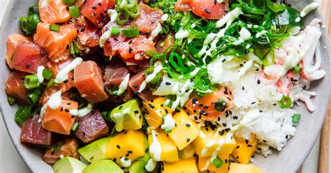 25 Irresistible Salmon Poke Bowls To Make At Home Seafoodvoyage
