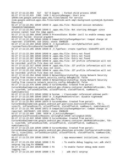 log pdf java programming language android operating system