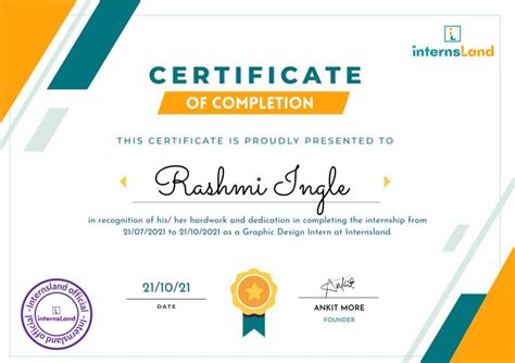 Firstinternship Graphicdesign Intern Experience Opportunity Thankyou Rashmi Ingle 21