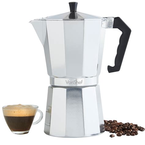 Cafetière Italienne Italian Stovetop Espresso Maker Moka Pot 1 To 9