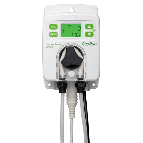 Groline Nutrient Dosing System With Hi30033 Conductivity Probe Hi981413 00 Hanna Instruments
