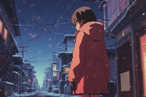 Close Snow Ground Anime Adult Free Photo Illustration Rawpixel