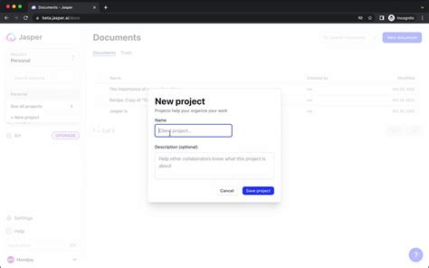 Creating A Project On Jasper Desktop Examples Page Flows Video And 4 Screenshots