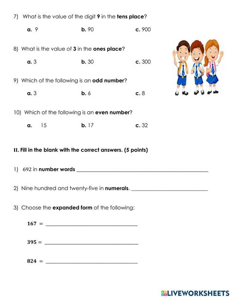 Free Test Grade 2 Math Worksheet Download Free Test Grade 2 Math