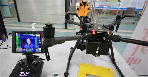 드론 열화상 카메라로 체온측정