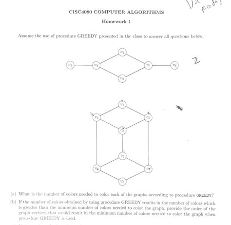 Solved Cisc4080 Computer Algorithms Monday Homework 1 Assume