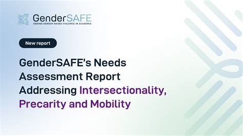 Gendersafes Needs Assessment Report Addressing Intersectionality Precarity And Mobility