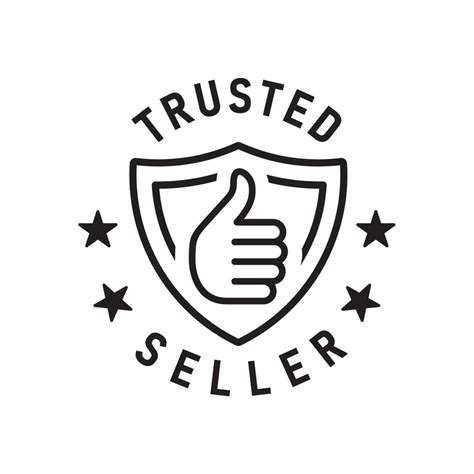 Trusted Seller Label Tags Medals Logos Badges Quality Product