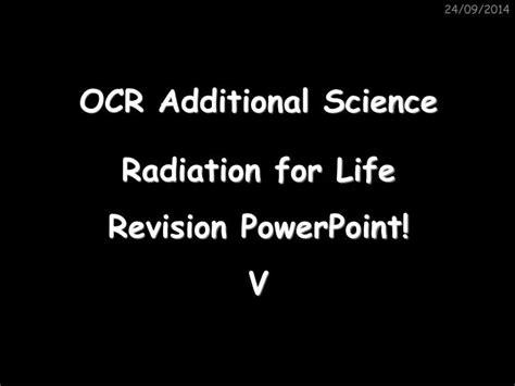 PPT OCR Additional Science PowerPoint Presentation Free Download ID 4765021