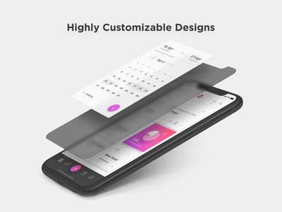 Violett Crm Dashboard App Ui Kit By Erfancycling Epicpxls