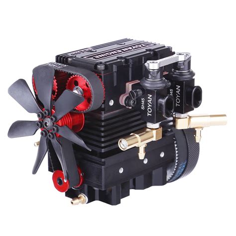 Toyan Fs L200 Two Cylinder Four Stroke Nitro Engine Model Furyrc