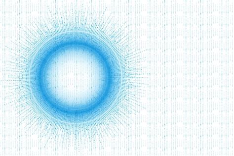 Premium Vector Big Data Visualization Technology Abstract Binary