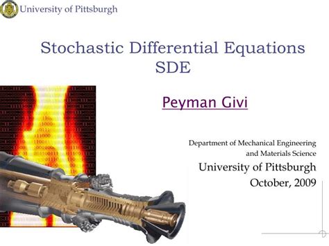Ppt Stochastic Differential Equations Sde Powerpoint Presentation Free Download Id 1710137