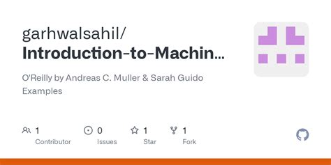 Github Garhwalsahilintroduction To Machine Learning With Python O