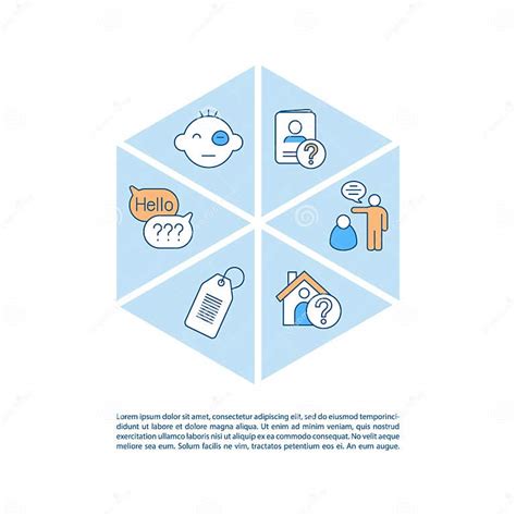 Human Trafficking Indicators Concept Line Icons With Text Stock
