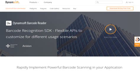 dynamsoft barcode reader reviews pricing and software features 2024