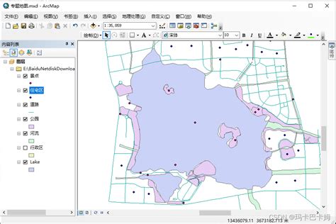利用arcgis进行专题景点地图制作 arcgis旅游景点图制作 csdn博客