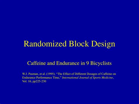 Ppt Randomized Block Design Powerpoint Presentation Free Download
