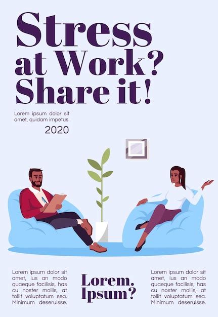 심리 도움 잡지 표지 템플릿입니다 심리상담 대화 요법 저널 모형 디자인 평면 문자가 있는 벡터 페이지 레이아웃입니다 텍스트 공간이 있는 광고 만화 그림 프리미엄 벡터