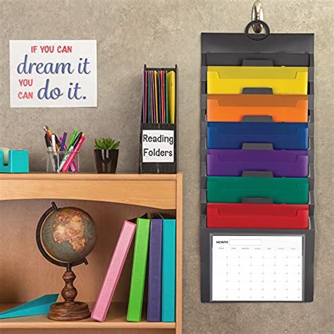 Samsill Cascading Wall File Organizer Classrom
