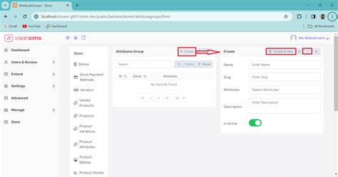 Attributes Group Vaah Docs