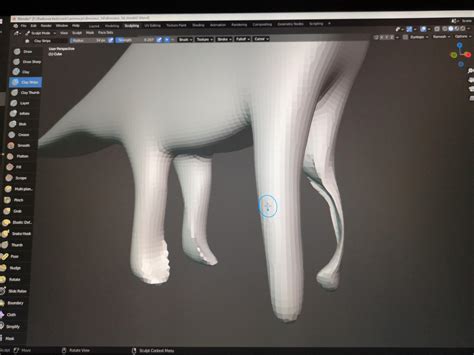 Does Anyone Know Why I Have This Issue While Sculpting R Blender