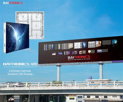 Common Cathode Energy Saving Of Led Display Baitronics