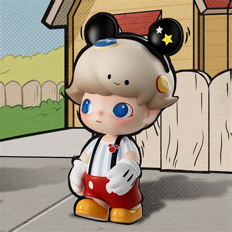 Pop Mart Mega Just Dimoo 400 Mickey Mouse Pop Mart Official