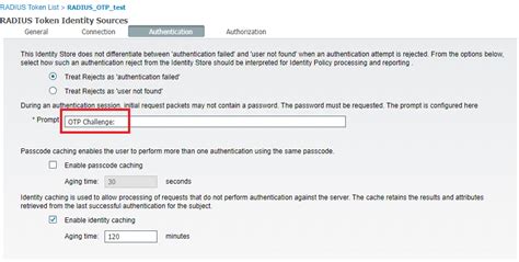 Ise 27 Configurable Password Prompt In Radius Token Servers Does Not