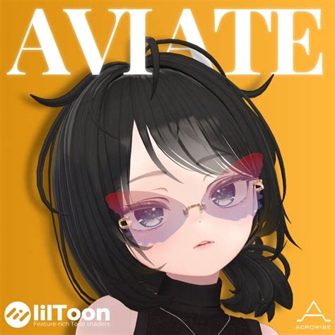 【vrchat向けアクセサリー】aviate（サングラス） Acrowisejapan Booth