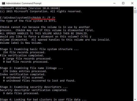 the parameter is incorrect in windows 10 how to fix