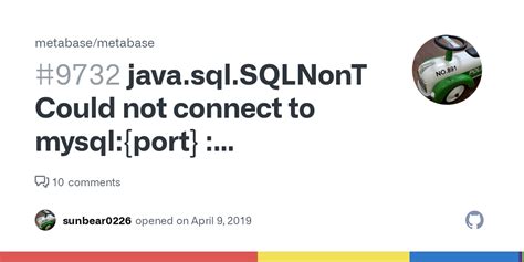 java sql sqlnontransientconnectionexception could not connect to mysql