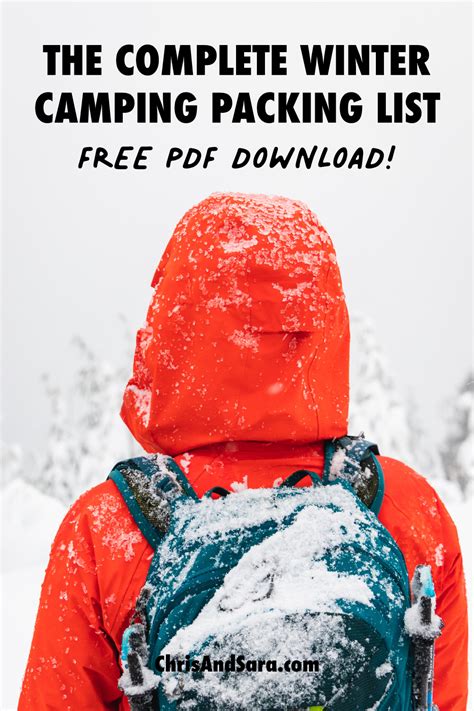 What To Pack For A Winter Camping Trip 60 Photos