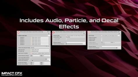 Impact Cfx Collision Effects System
