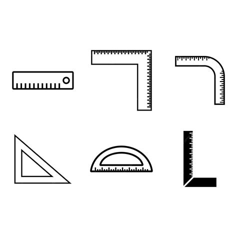 premium vector ruler icon vector