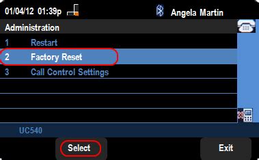 Factory Reset On The SPA525G And SPA525G2 IP Phones Cisco