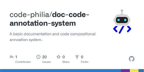 Github Code Philia Doc Code Annotation System A Basic Documentation And Code Compositional