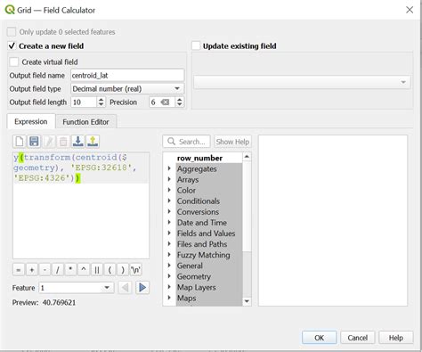 Qgis Cannot Show Grid Layer Attribute Table Variables As Degrees